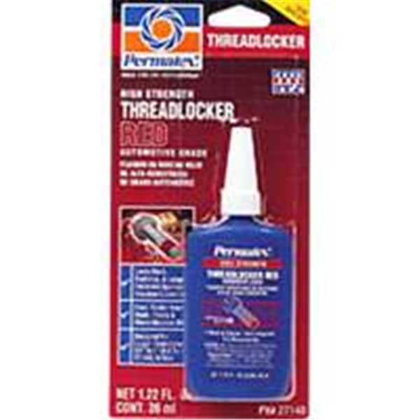 Permatex Threadlocker Hi-Strength Red - 36 Ml 7724826 | Zoro